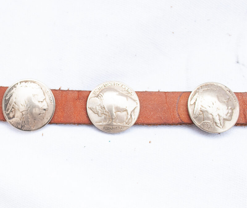 Native American concho belt-67Ceinture Concho Amérindienne Pièces ...