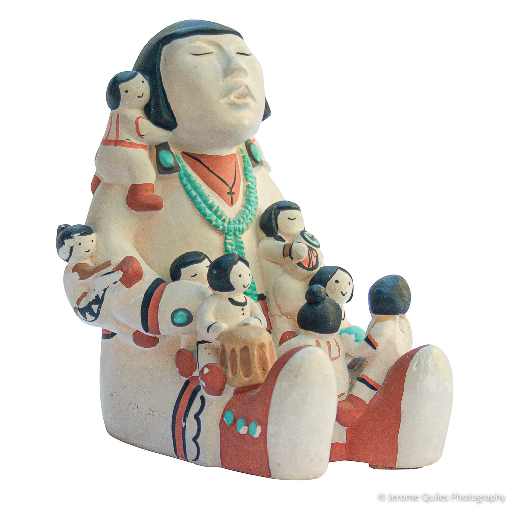 Traditional Navajo Storyteller Pottery-2|Wilde Ones London
